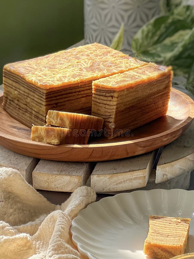 Layer Cake (Kek Lapis) stock photo. Image of special - 324168892