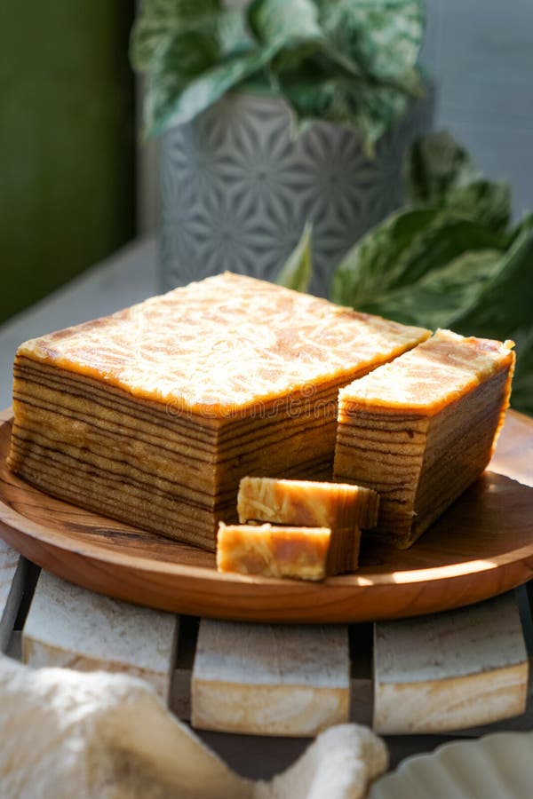 Layer Cake (Kek Lapis) stock image. Image of vanilla - 324243737