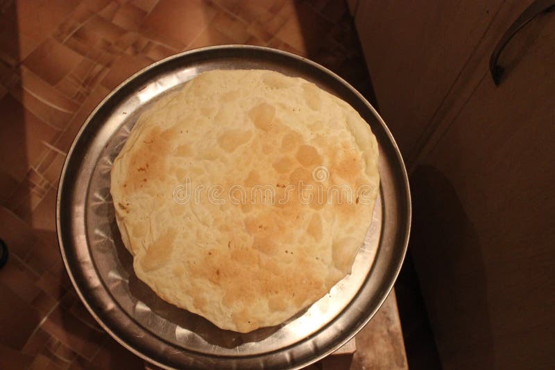 Layer for a Cake on a Stainless Steel Tray Stock Photo - Image of ...