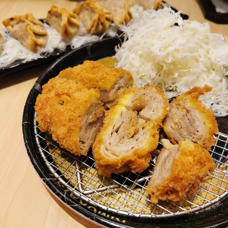 Layer Chicken Katsu stock image. Image of food, chicken - 293605515