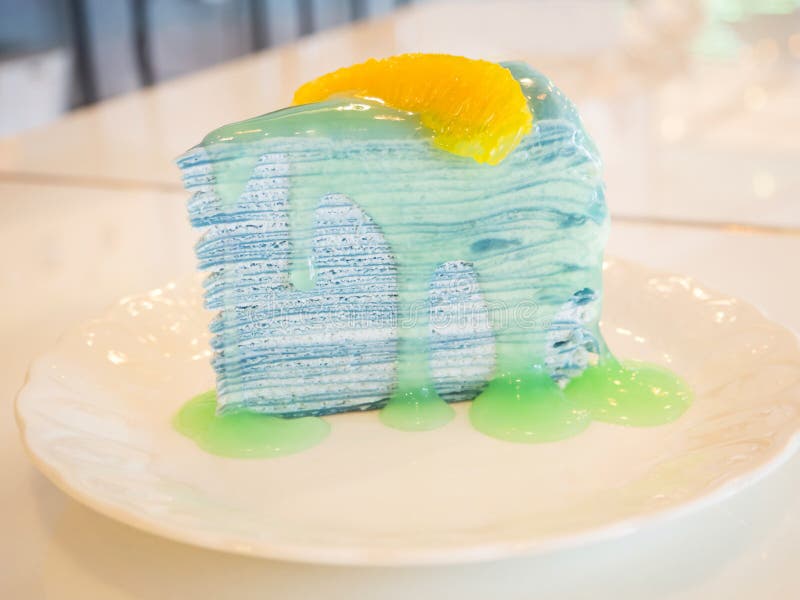 Layer crape cake bakery stock photo. Image of sauce, dish - 73867030