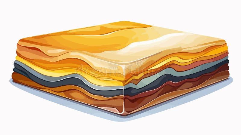 Layer Icon Vector Cartoon Vector Illustration Stock Vector ...