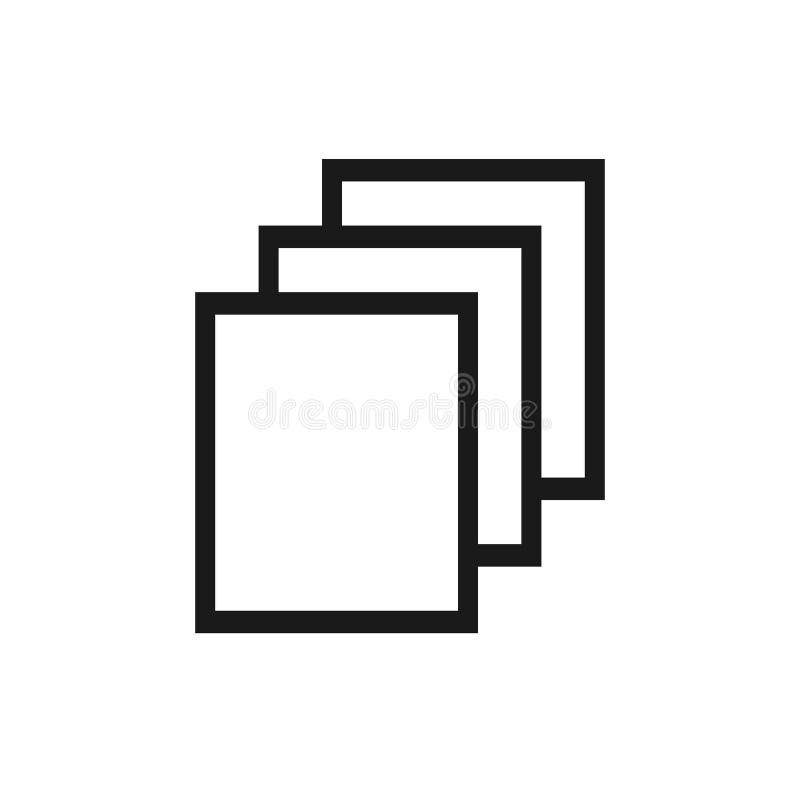 Layer Icon Vector Sign in White Background – Vector Stock Vector ...