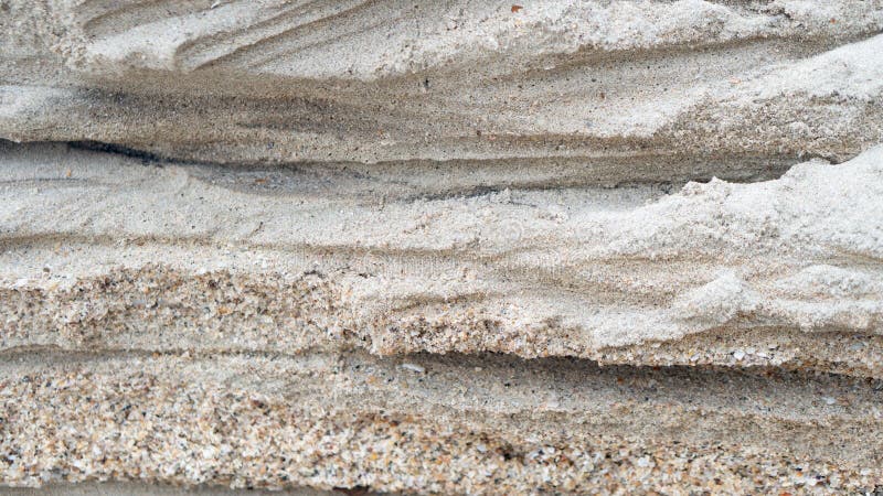 Layer of sand beach. stock image. Image of wall, flooring - 372279057