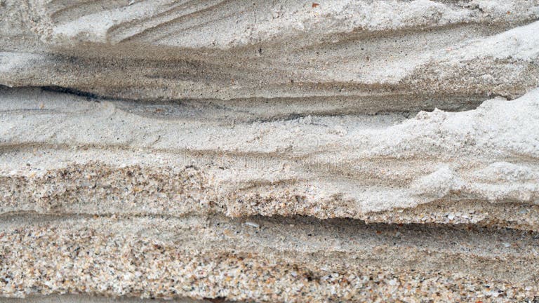 Layer of sand beach. stock image. Image of wall, flooring - 372279057