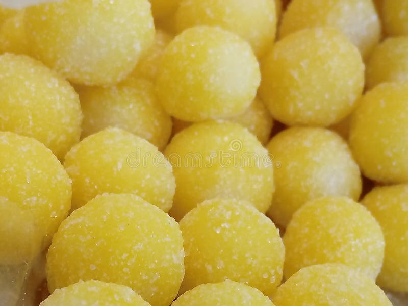 Yellow dragee sweets stock photo. Image of sweets, color - 174129062