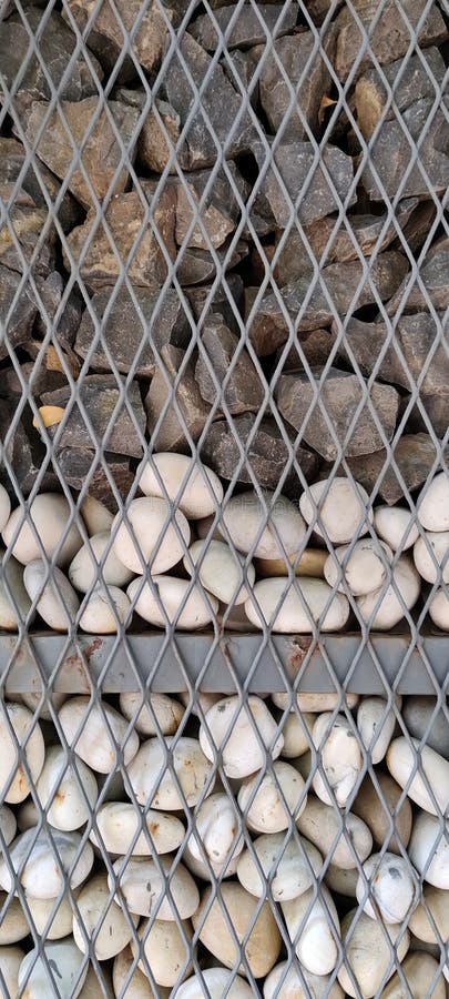 Layer white pebble stock image. Image of flooring, brickwork - 202788083