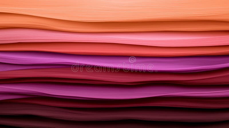 Colorful Layered Abstract Illustration with Flowing, Gradient Textures ...