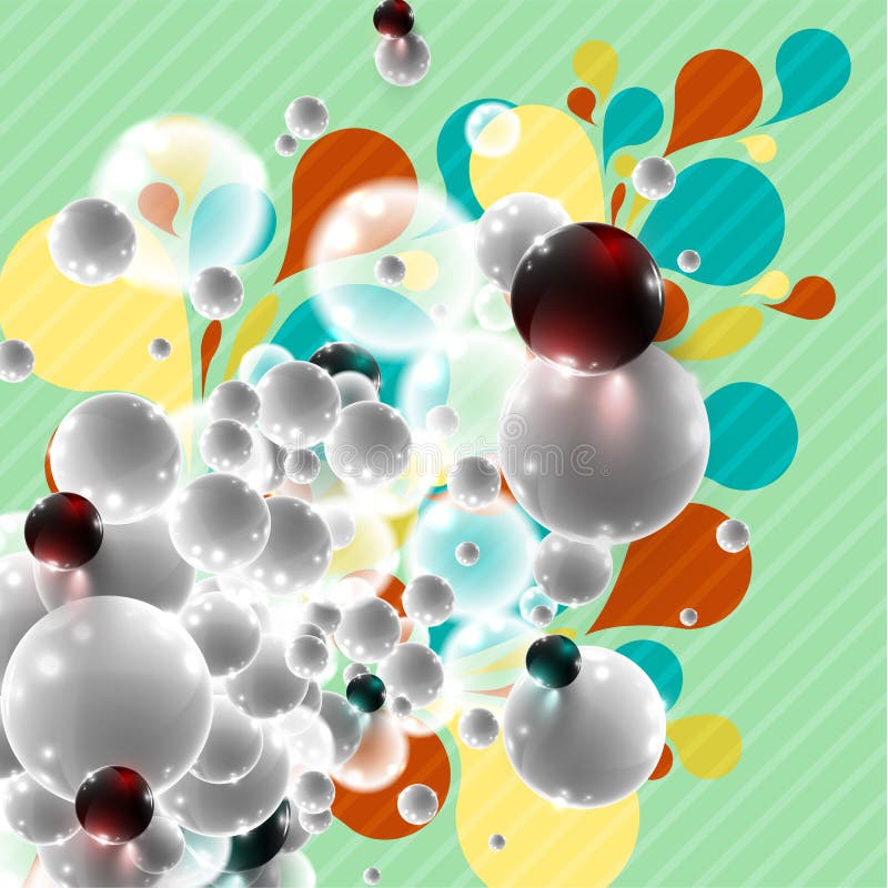 Layered Abstract Background, Vector Stock Vector - Illustration of ...