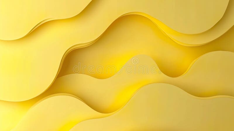 Layered Abstract Geometric Bright Yellow Animation Background Copy ...