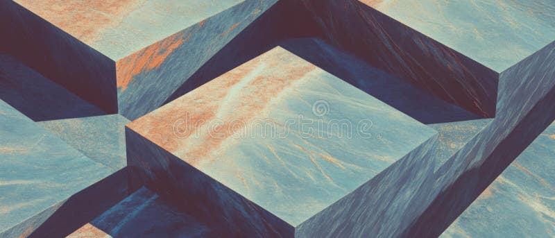 Layered Abstract Textures Creating a Dynamic Visual Depth with ...