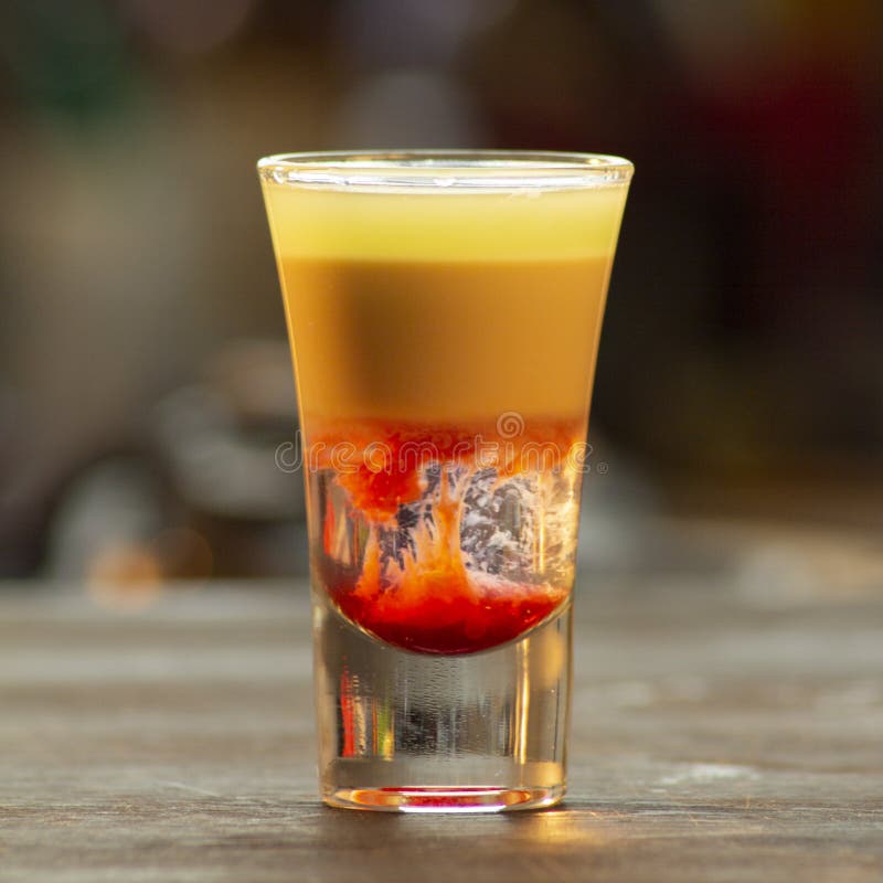 Layered Shot stock image. Image of cool, shoot, cocktail - 1040253