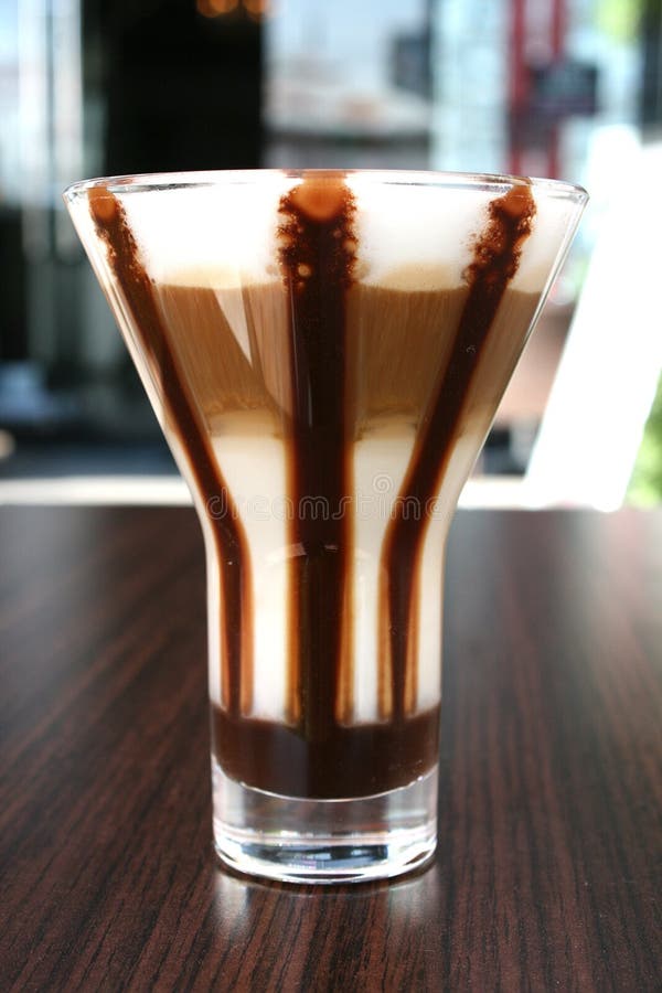 Layered coffee speciality stock photo. Image of morning - 11154236