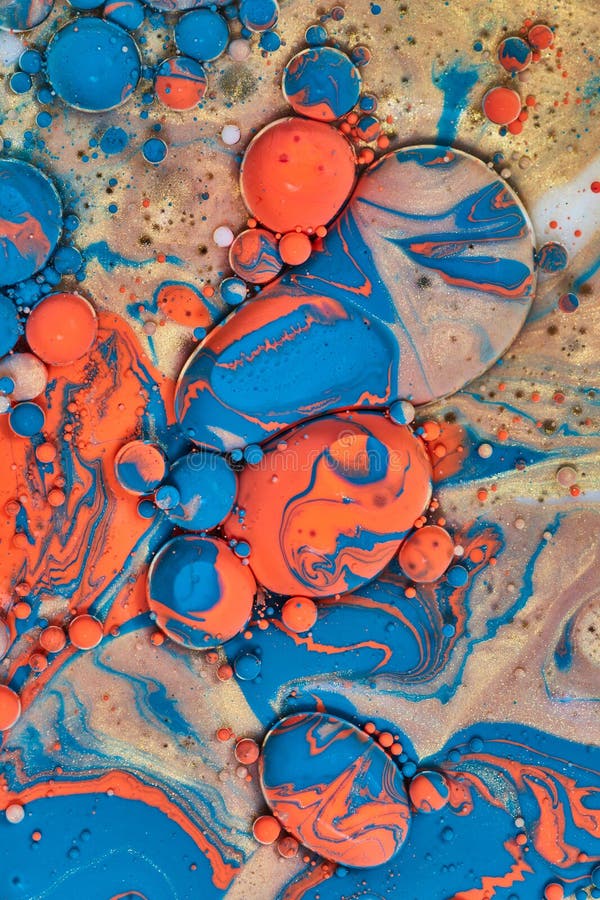 Layered Color Acrylic Blob Abstract Background Stock Photo - Image of ...