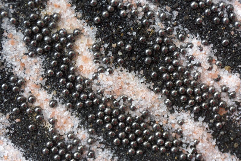 Layered Colorful Sand Pattern. Marble Style Background. Black and ...