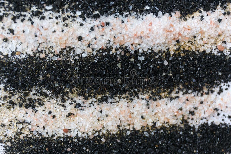 Layered Colorful Sand Pattern. Marble Style Background Stock Image ...