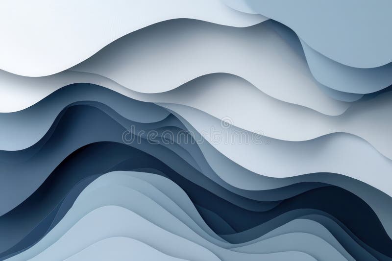 Modern 3D Paper Art Background for Political Talk Shows Featuring ...