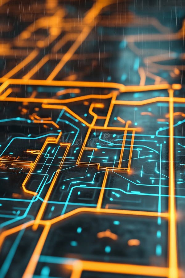 A Layered 3D Map with Dynamic Weather Overlays and GIS Network Pathways ...