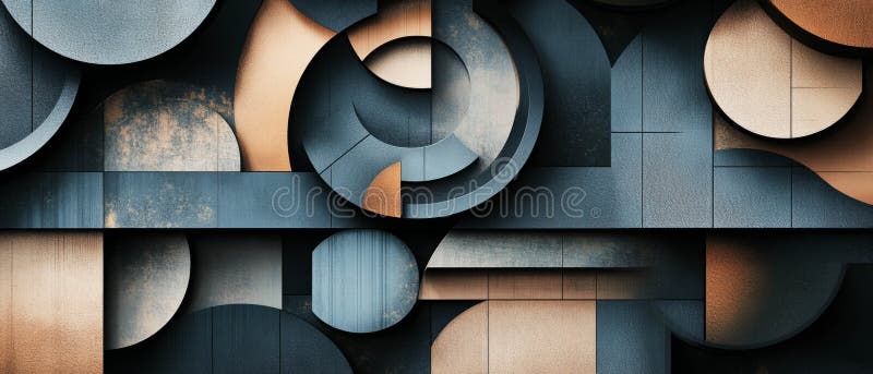 Layered Design of Abstract Shapes with Dimensional Textures and ...