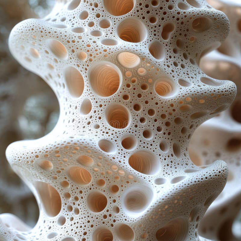 Layered Designs Inspired by Tissue Scaffold Patterns, Showcasing ...
