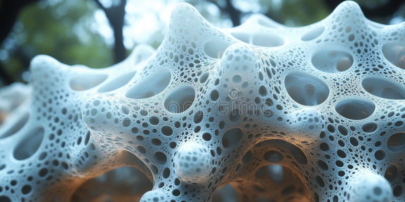 Layered Designs Inspired by Tissue Scaffold Patterns, Showcasing ...