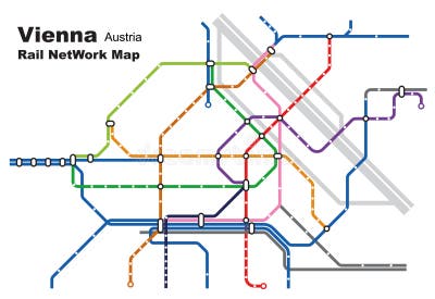 Vienna Map Central Stock Illustrations – 328 Vienna Map Central Stock ...