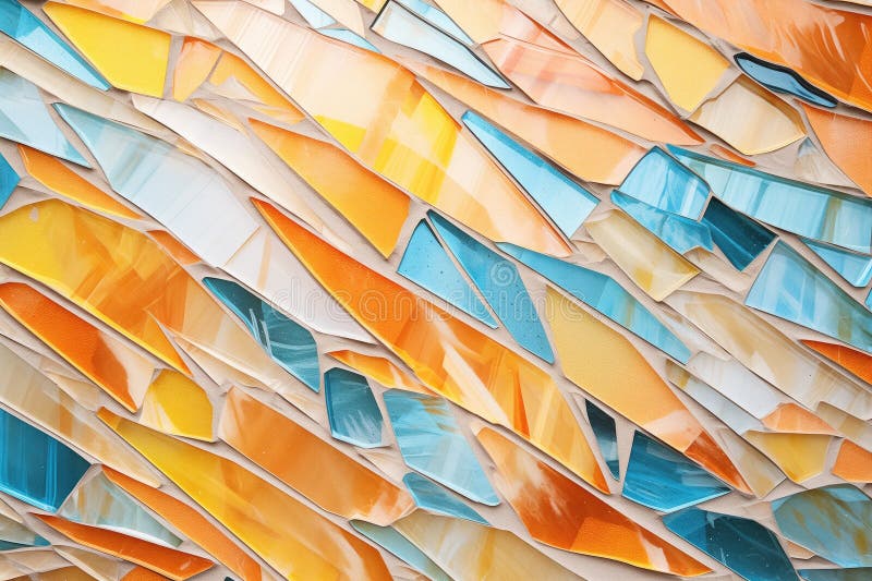 Layered Glass Sheets, Side View Stock Image - Image of glass, texture ...