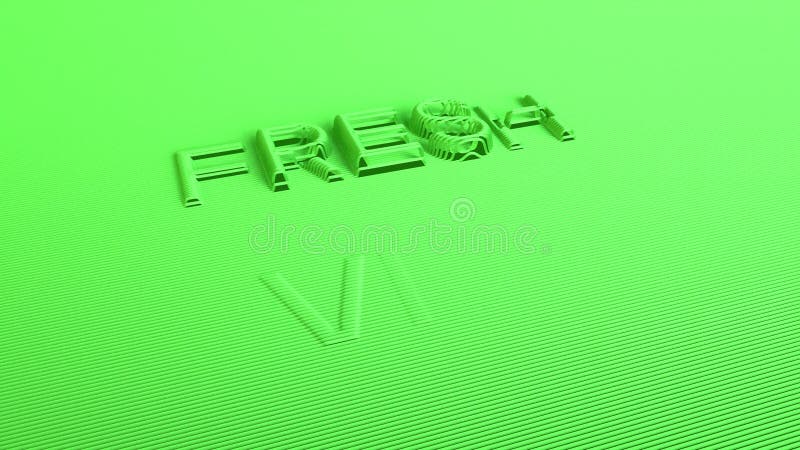 Layered Green Typography with a Fresh Vibe Stock Footage - Video of ...