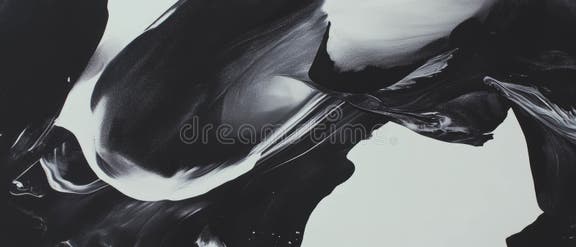 Layered Ink Patterns with Overlapping Shapes Create a Dynamic Visual ...