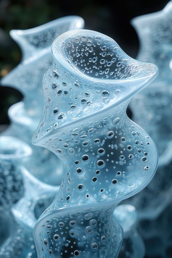 Layered Membranes Feature Transparent Overlapping Layers Resembling ...