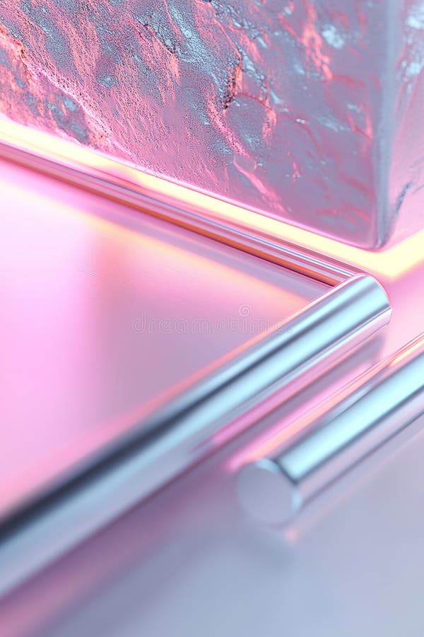 Layered Metallic Structures Feature Sharp Edges Illuminated by Soft ...