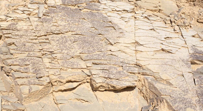 Layered Mountain Texture. Stone Texture. Cross Section of Rocks ...