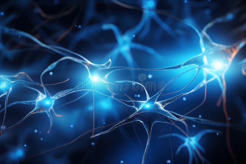 Layered Neuron Cells Knots. Generate Ai Stock Illustration ... Layered Neuron Cells Knots. Generate Ai Stock Illustration ...