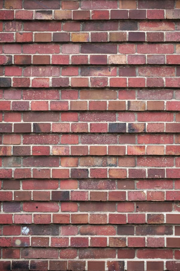 Layered Red Brick Texture stock image. Image of pattern - 48748943