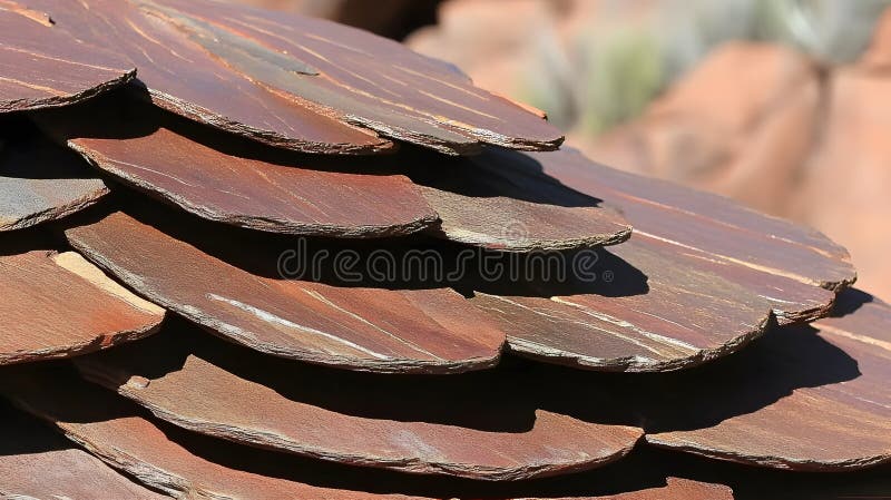 Layered Red Brown Stone Texture Abstract Background Royalty Free Image ...