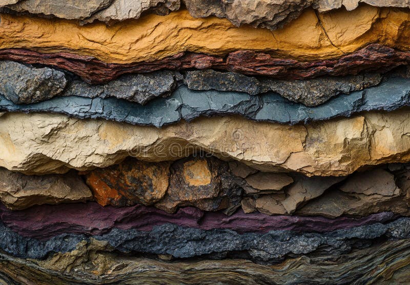 Layered Rock Formation Abstract Texture Background High Quality Image ...