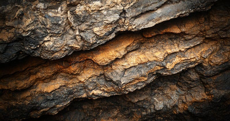 Layered Rock Formation Texture Background, Dark High Quality Image ...