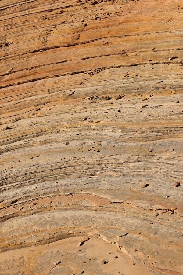 Layered Sandstone Ridge stock photo. Image of erosion - 34310742
