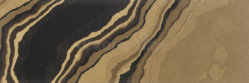 Layered Sanstone Rock Background. Sedimentary Layers Stock Illustration ...
