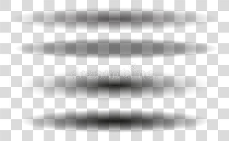 Layered Shadows Interact Softly on a Transparent Surface, Creating a ...