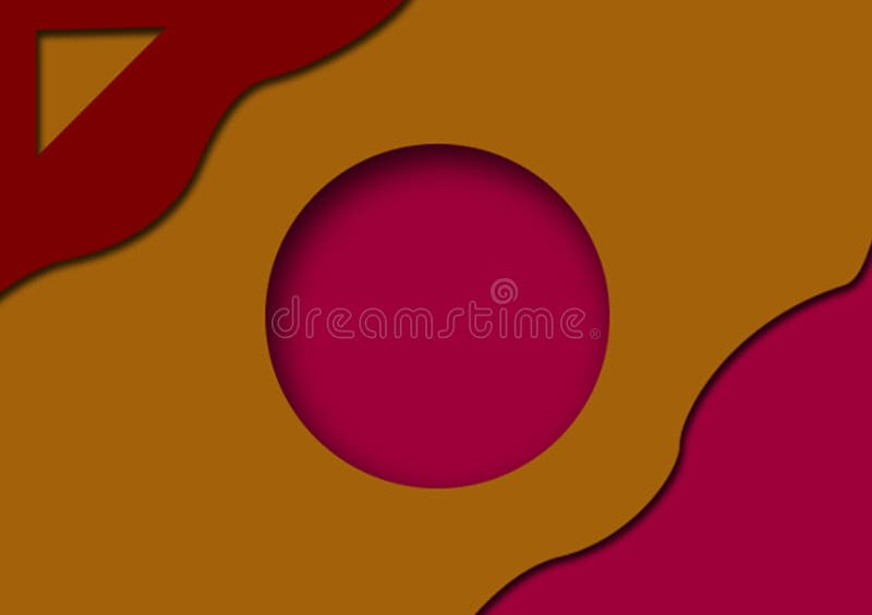 Layered Shapes Background Wallpaper for Designs Stock Illustration ...