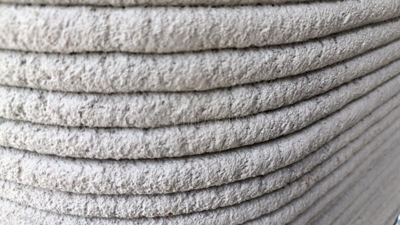 Texture Results from 3D Printing in the Construction Sector Stock Photo ...