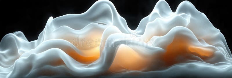 Layered, Translucent Forms Mimic Thick Flowing Liquid Textures ...