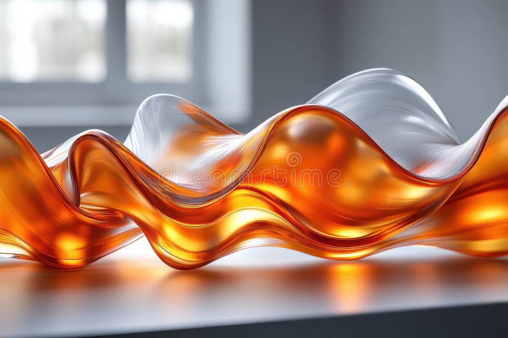 Layered, Translucent Forms Mimic Thick Flowing Liquid Textures ...