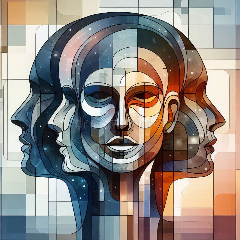Multifaceted Personality Stock Illustrations – 64 Multifaceted ...