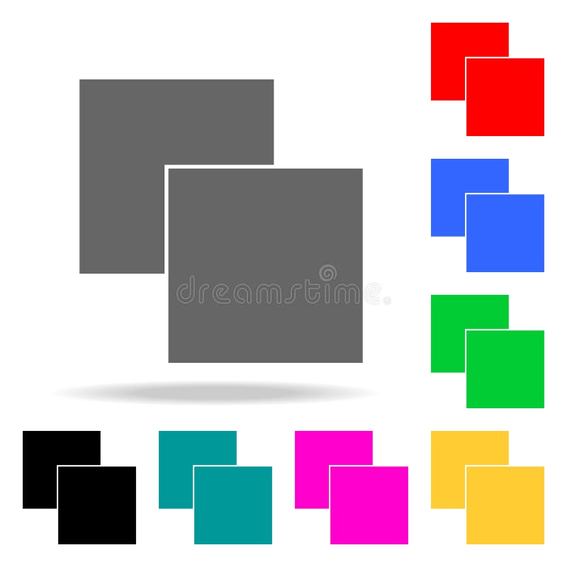 Layering Icons. Elements of Human Web Colored Icons. Premium Quality ...