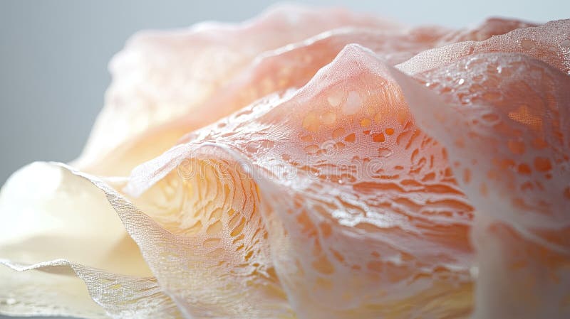 Layers of Artificial Skin Under Soft Surgical Light . Stock ...