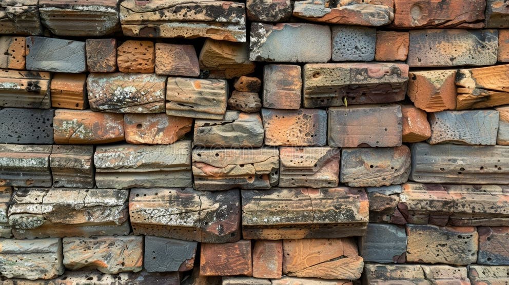 Layers upon Layers of Bricks and Stones are Carefully Stacked and ...