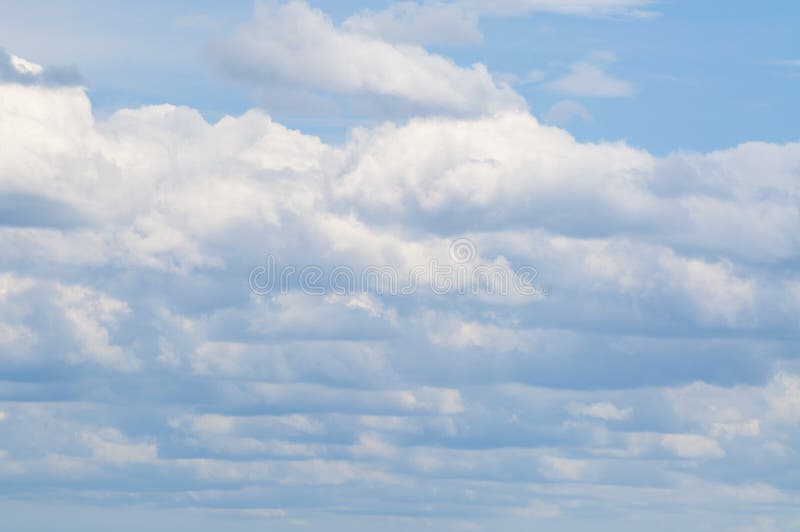 Layers of Clouds in the Sky Stock Photo - Image of adventure ...