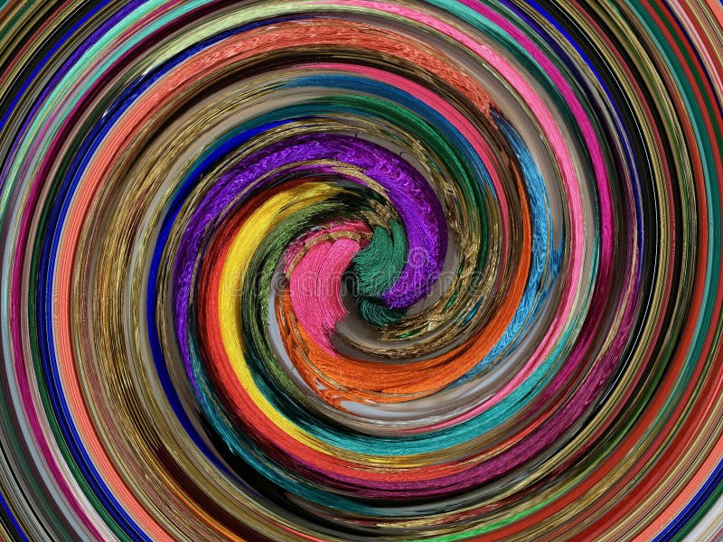 Layers of Colors. an Innovative and Artistic Creation Stock Photo ...
